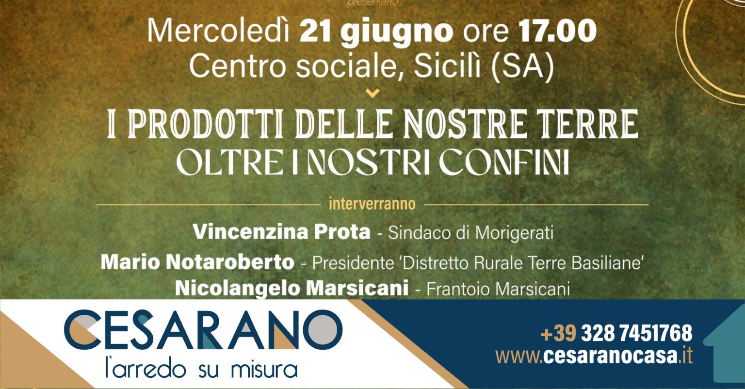 “I prodotti dei nostri territori oltre i confini”: incontro a Sicilì su ...