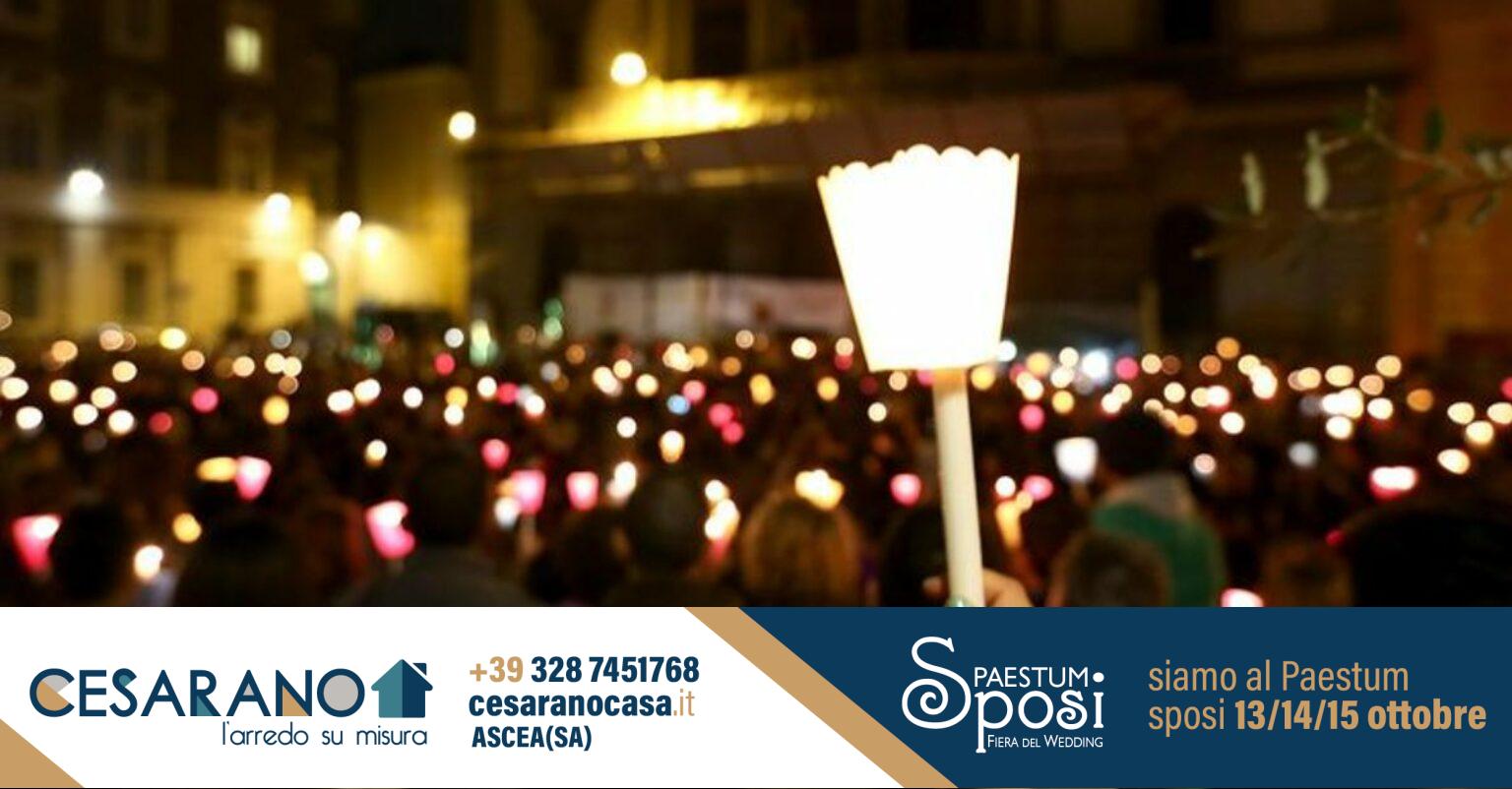 Una fiaccolata in memoria di Maria Rosa Troisi, uccisa a Battipaglia ...