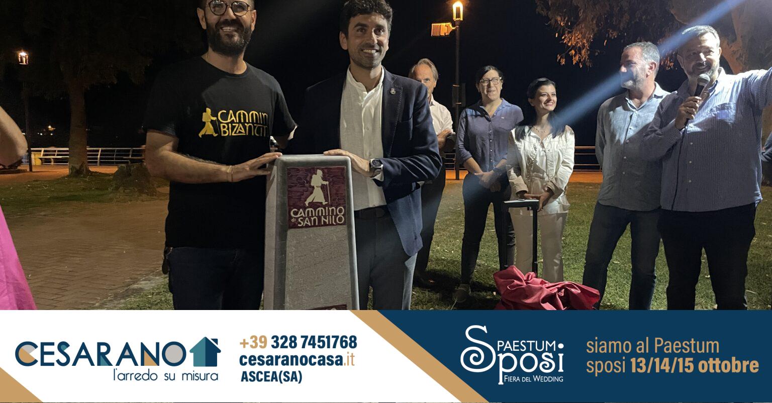 Cammino di San Nilo, inaugurato il chilometro 0 a Sapri: 8 tappe fino a ...