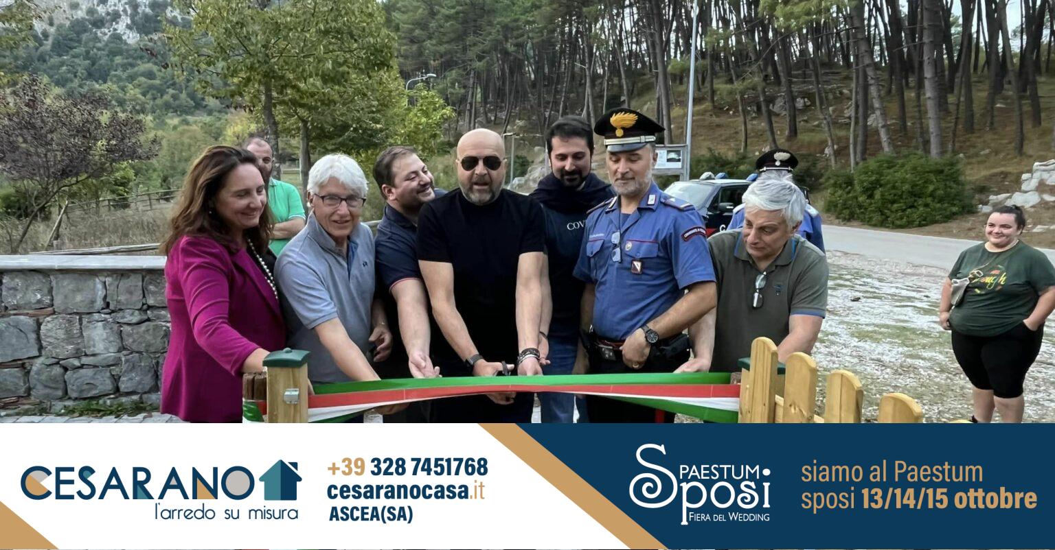 Caselle in Pittari, sport nel verde: inaugurata l’area fitness in ...