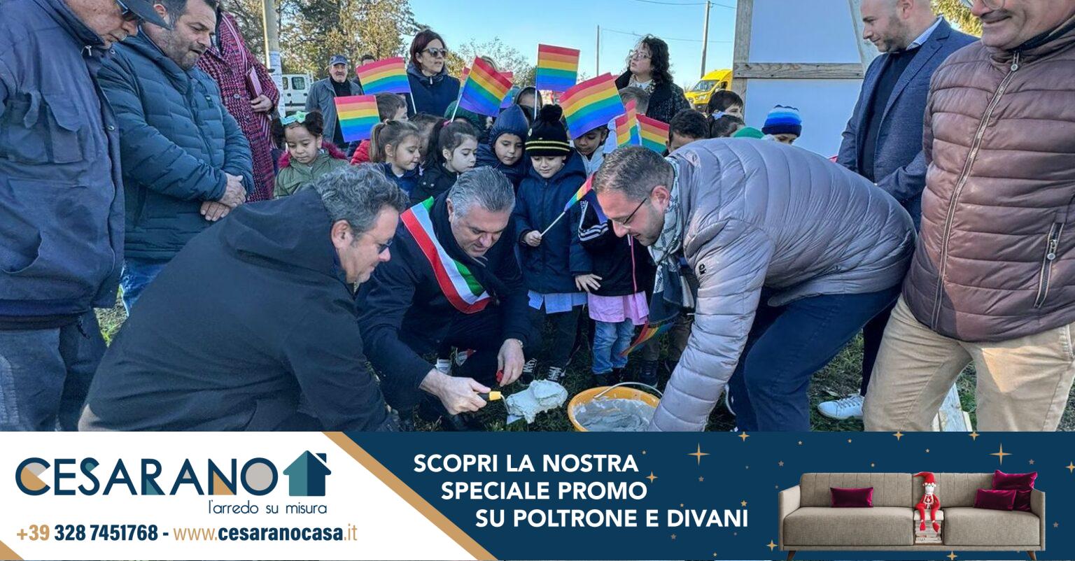Nuova scuola per l’infanzia a Gromola, posa della prima pietra dei ...