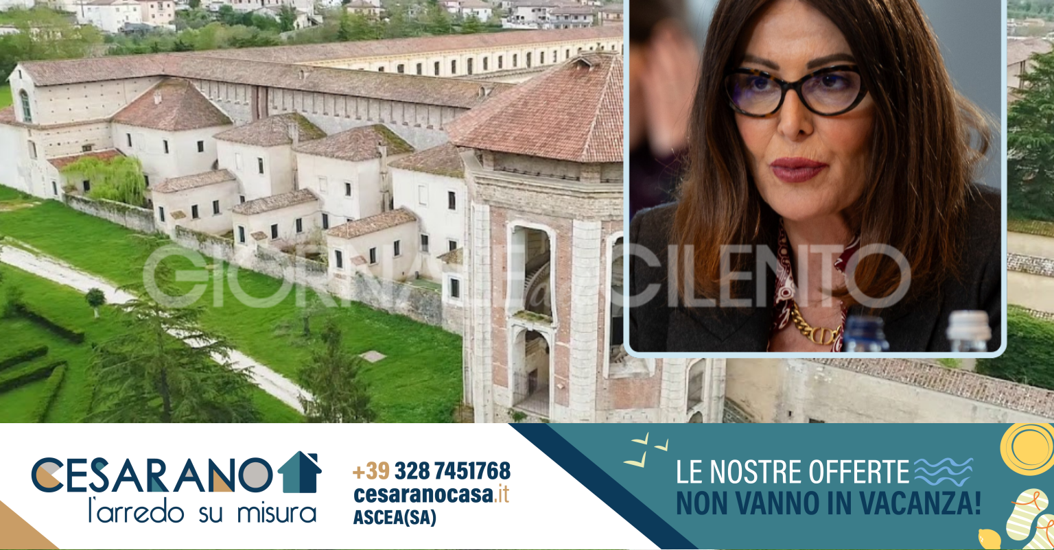 Certosa Padula, Daniela Santanchè alla presentazione del “Modello ...
