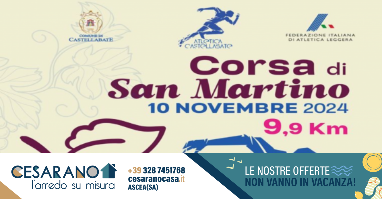 Castellabate, tutto pronto per la prima edizione della ‘Corsa di San ...