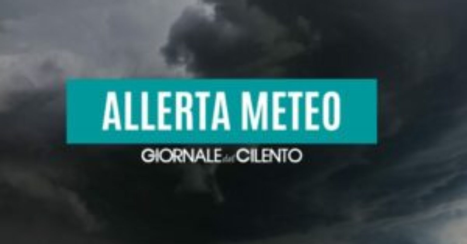 Allerta meteo gialla in Campania: temporali, vento forte e rischio idrogeologico fino a domani ...